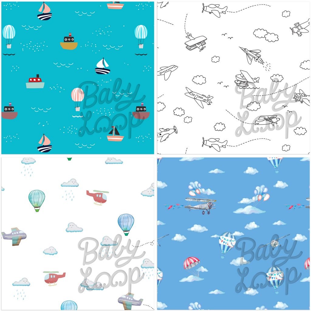 Vehicle - Printed Cotton - Baby Loop