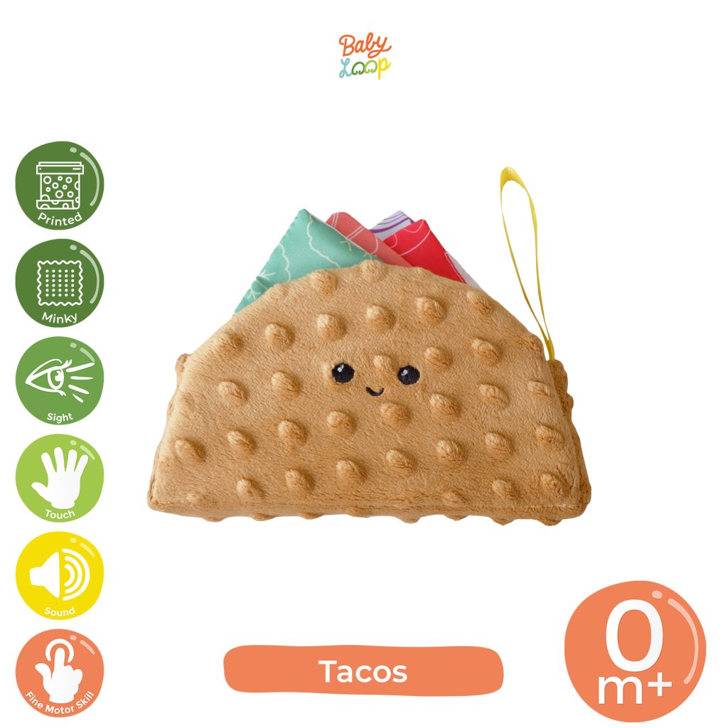 Mainan Sensori - Tacos - Baby Loop - Baby Loop